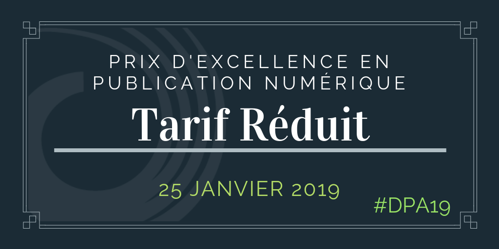 Profitez du tarif réduit jusqu’à vendredi – Prix d'excellence en ...